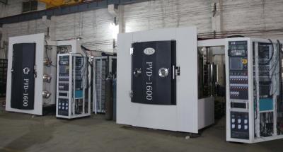 China Ceramic Crafts PVD Vacuum Coating Machine with Uniform Coating Fully Automatic Control and Stainless Steel Chamber for sale