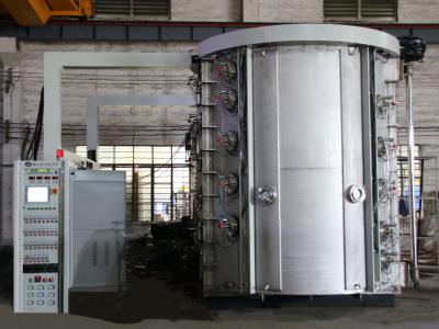 China Multi-Color PVD Coating Machine with Full Auto Control and Stainless Steel Chamber for Hardware Accessories for sale