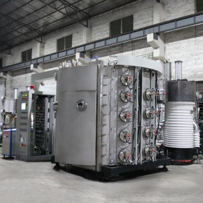 China Skin-friendly PVD Coating Machine For Watch Parts With Matte Gunmetal Mirror Silver Decorative Finish for sale