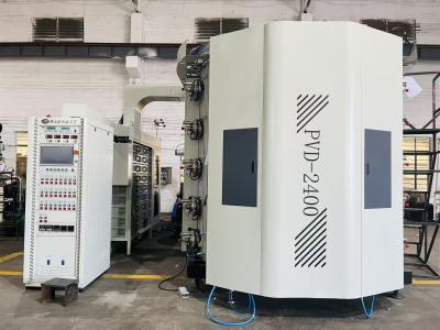 China PVD Vacuum Coating Machine for Glass and Crystal Ornaments with Uniform Translucent Gold and Rose Gold Effects Using Gentle Low-Temperature Process for sale
