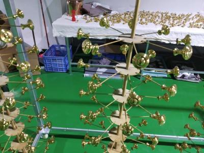 China 0.8MPa Hardware Gold PVD Plating Machine PLC Control for sale