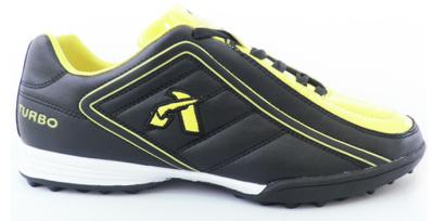 中国 人の泥炭の黒の PU Upper/RB Outsole が付いている歩きやすい屋内屋外のサッカーの靴は、異なった色利用できます 販売のため