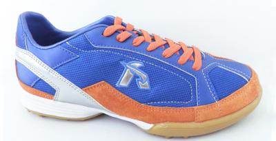 China Kids Fashion Bright Colored Soccer Cleats With PU Rubber Outsole for sale
