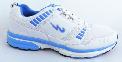 Cina Scarpe da corsa della punta del peso leggero minore, scarpe all'aperto blu bianche di calcio in vendita