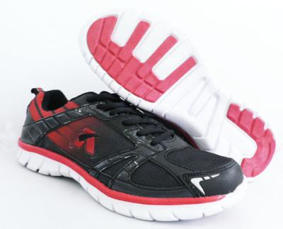China Grey / Black Men Sport Running Shoes , Outdoor Sport Shoes For Athletics for sale