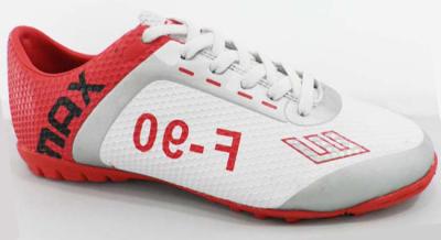 China Customed high class leather mens indoor soccer turf shoes for men for sale