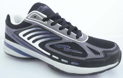China Black and White PU + Mesh, Size 35, Size 38 Long Distance Outdoor Spike Running Shoes for sale