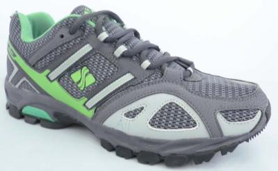 China Grey , Black Clearance Lightweight Wide Sport Running Shoes For Men for sale