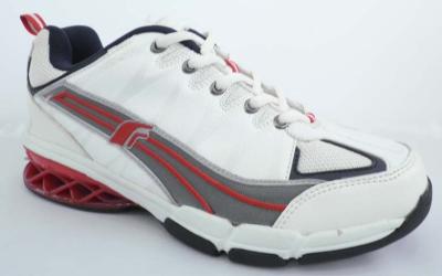 China Customize White PU Mesh, Size 30 - 46 Lightweight Walking / Exercise Tennis Shoes for sale