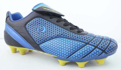 China Customize Children Platform Soccer Cleats blue for Firm-Ground for sale