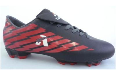 China Outdoor Popular Mens Football Boots Customized Logo Black for kids for sale