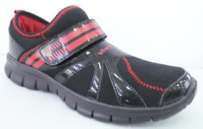 Cina Antiscorrimento superiore dell'unità di elaborazione di modo della punta della maglia rossa nera delle scarpe da corsa in vendita