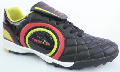 China PU Professional Mens Soccer Turf Shoes Bright Colored for Firm-Ground for sale