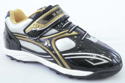 China Soft Ground Mens Soccer Turf Shoes Waterproof with Rubber Sole for sale