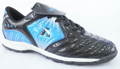 China Black Color Mens Soccer Turf Shoes Personalised Indoor For Youth Soccer Shoes for sale