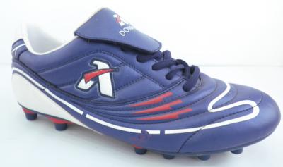 China Customization PU Mens Football Boots / purple Indoor Turf Soccer Shoes for sale