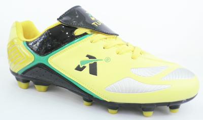 China Breathable Mens Indoor Soccer Cleats , Soccer Turf Shoes Rubber Sole for sale