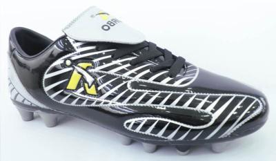 China Lightweight Mens Indoor Turf Soccer Shoes , mens black football boots for sale