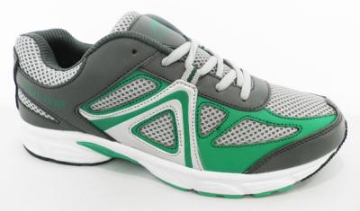 China Sports Trail Running Shoes PU Mesh Upper EVA Rubber Sole For Men for sale
