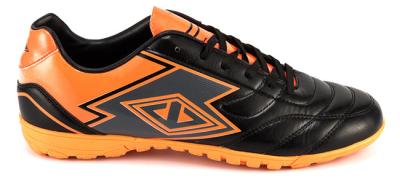 China Waterproof  Shock-absorbing Mens Soccer Turf Shoes With PU Upper/RB Outsole for sale