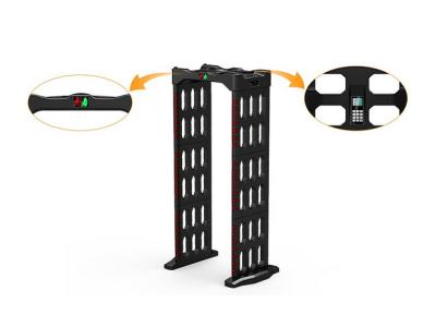 China High Sensitivity Digital Metal Detector Foldable With 3 Detect Zone for sale