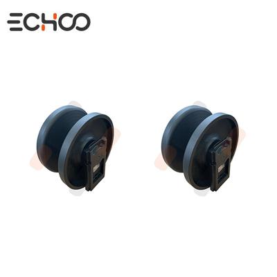 China Front Idler Assy for TL150 Takecuhi Road Equipment Undercarriage Parts for sale
