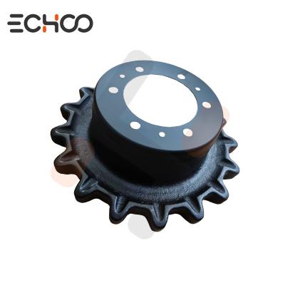 China Drive Sprocket Volvo MCT110C Compact Track Loader undercarriage frame for sale