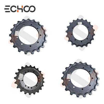 China Chain Sprocket Fits Yanmar B27-2A Mini Digger Undercarriage Frame for sale