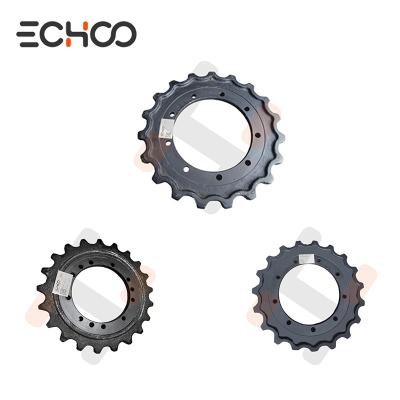 China Yanmar B17-2 Mini Excavator Drive Sprocket Undercarriage Frame for sale