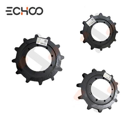 China Yanmar YB351 Drive Sprocket For Mini Excavator Undercarriage Frame for sale