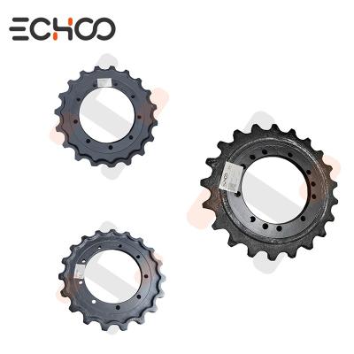 China Chain Sprocket Suitable For Yanmar B08-3 Mini Excavator Chassis Components for sale