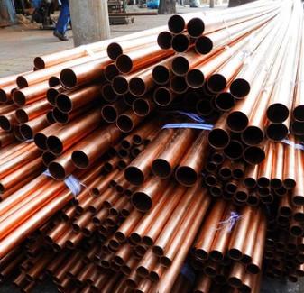 Cina 4 pollici di metropolitana di rame pura del tubo per la lunghezza d'ottone del frigorifero 3m 6m di stato dell'aria in vendita
