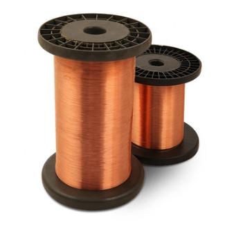 Cina Isolamento puro dell'ottone del cavo di rame luminoso rosso industriale 0.018mm Thicknes di bobina in vendita