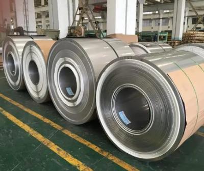China Striscia di bobina in acciaio inossidabile duro con bordo a fessura 5517 3mm 10mm SUS 304 for sale