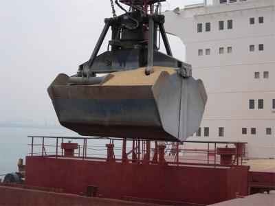 China Motor Hydraulic Bulk Mechanical Grab Bucket ISO Wear Resistance Stainless Steel for sale