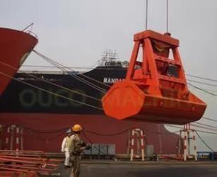 China High Performance Mechanical Grab Bucket Durable For Vessel Unloading for sale