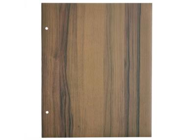 Cina Stagnola decorativa del PVC di colore del Teakwood per la laminazione del pannello della mobilia in vendita