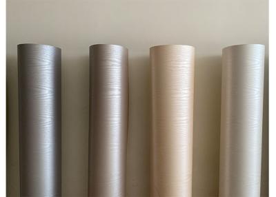 China ROHS Non Adhesive Embossed PVC Furniture Foil Moisture Proof Te koop