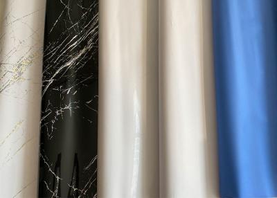 China High Glossy 0.18mm PVC Furniture Foil Rolls For Interior Surface Decoration Te koop