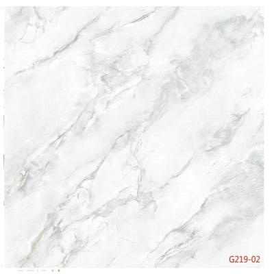 China White Marble Pattern PVC Decorative Film 0.07mm-0.25mm Good Durability for sale