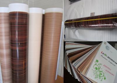 Cina MDF Lamination PVC Decorative Film For Construction Materials 50m-500m Length in vendita