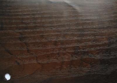 China Three Dimensional Wood Grain Pvc Film For Interior Surface Decoration à venda