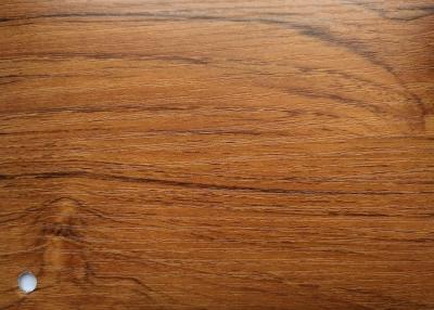 China Oak Color Wood Grain PVC Decorative Foil For Vacuum Membrane 0.10mm Thickness à venda