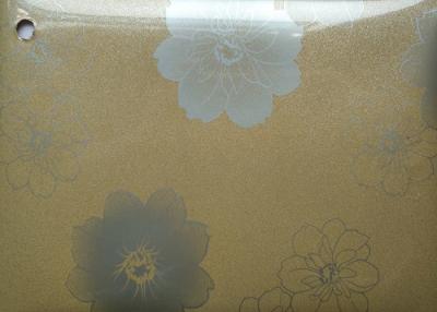 Cina Il fiore ha stampato l'armadio da cucina autoadesivo dello strato 0.15mm 0.2mm del PVC in vendita