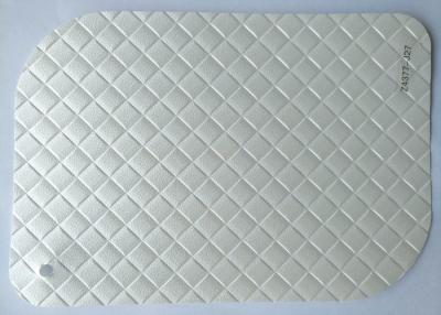 China Folha decorativa de gravação branca do PVC da neve para a mobília, portas, armários à venda