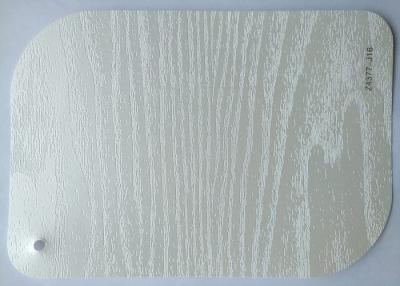 China White Color Wood Texture PVC Membrane Foil For Furniture Surface Decoration à venda