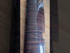 Mirror Like Wood Grain PVC Decorative Foil For Furniture Bedroom