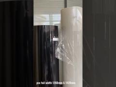De gekraste Decoratieve Folie van Weerstandspvc voor Meubilairdekking, Hoge Glansoppervlakte