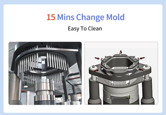 Easy to clean the Mold