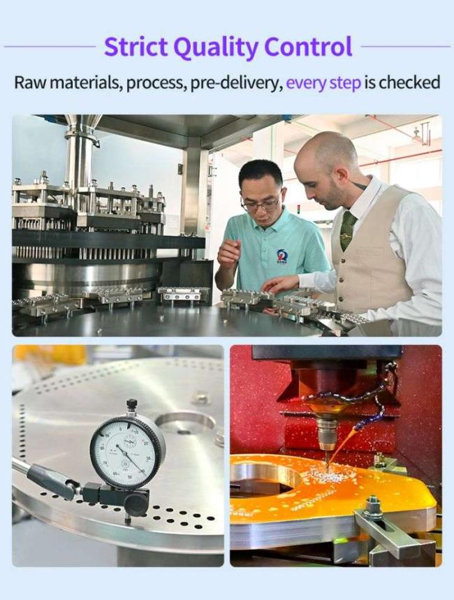 . Strict Quality Control